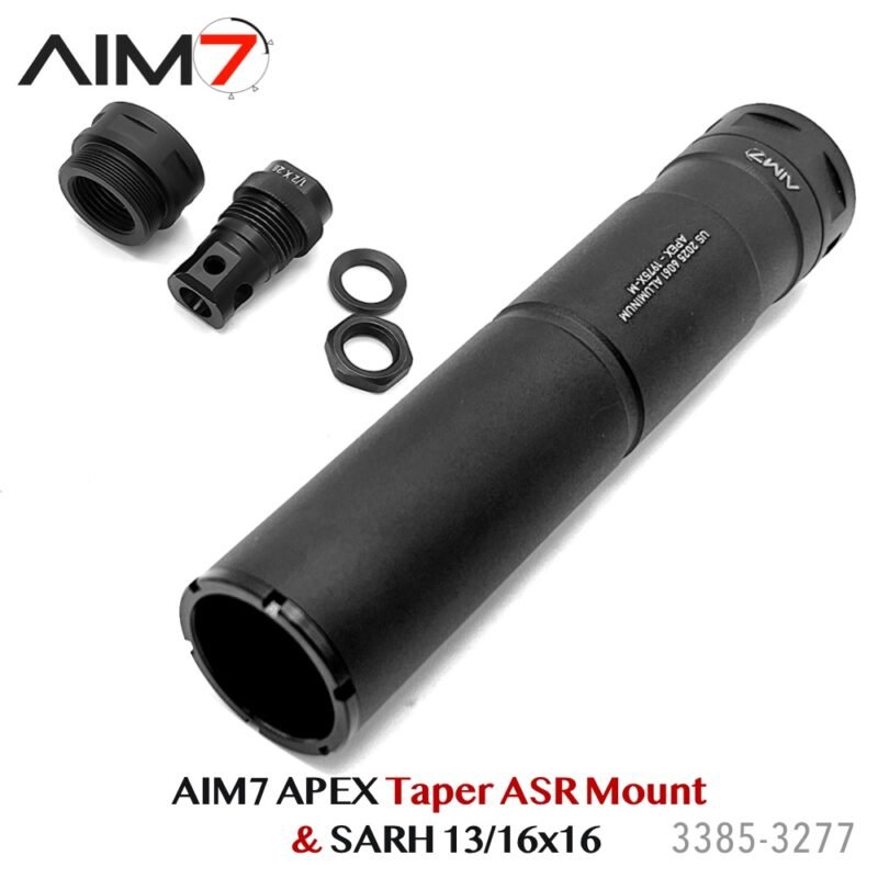 AIM7 APEX 2.0 SMOOTH Taper Mount and SARH direct Mount 556/223/9mm 1/2× ...